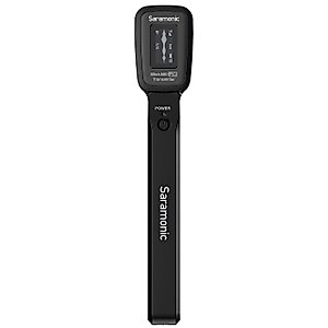 Saramonic Handheld Transmitter Holder for Blink 500 Pro TX Transmitters with Foam Windscreen and Built-in 1100mAh Battery/Charger (Blink 500 Pro HM)
