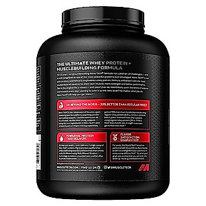 Whey Protein Powder | MuscleTech Nitro-Tech Whey Protein Isolate & Peptides | Milk Chocolate, 4 Pound (Pack of 1), 40 Servings