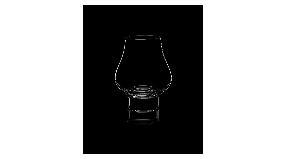 LUXBE Crystal Whiskey Snifter Glasses - Set of 4