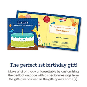 I See Me! Baby's First Birthday for Boys - Personalized Children's Story