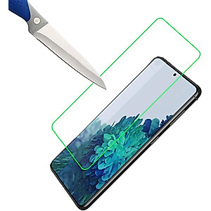 Mr.Shield [3-Pack] Designed For Samsung Galaxy S21 5G (6.2 Inch) [Fingerprint Unlock Compatible] [Tempered Glass] Screen Protector [Japan Glass With 9H Hardness] with Lifetime Replacement