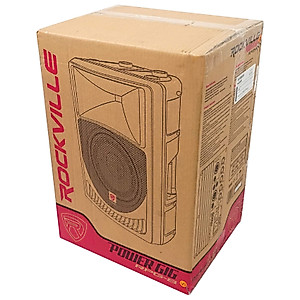 Rockville Powered 8" Pro Karaoke Machine/System 4 ipad/iPhone/Android/Laptop/TV