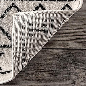 nuLOOM Noa Tribal Moroccan Area Rug, 9' x 12', Grey