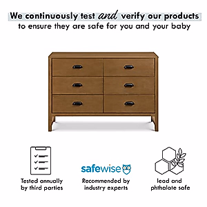 DaVinci Fairway 6-Drawer Dresser in Stablewood