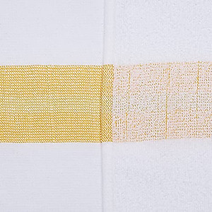 Amazon Basics 100% Cotton Terry Reversible Flour Sack Kitchen Towels, 12 Pack, Yellow, 28"L x 27"W