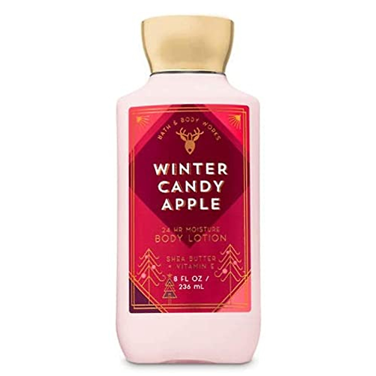 Bath & Body Works Winter Candy Apple Super Smooth Body Lotion with Shea Butter, 8 Oz.