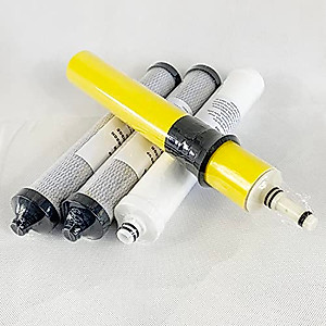 Hydrotech Compatible Reverse Osmosis Replacement Filter Set With Membrane 33001068-25 GPD
