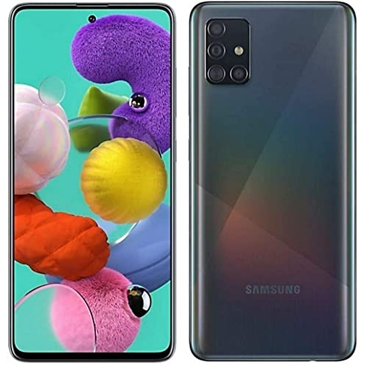 Samsung Galaxy A51 128GB 6.5" 4G LTE Unlocked, Black (Renewed)