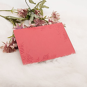 5Pcs Flower Leaf Plastic Embossing Folder DIY Craft Template Molds Stamp Stencils Scrapbook Paper Cards Photo Album Making Tools Embossing Folders Handmade Art Craft Supplies Decorating Mold