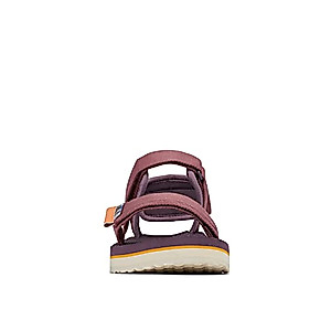 Columbia Women's Via Sandal Desert Nights, Antique Mauve/Squash, 8