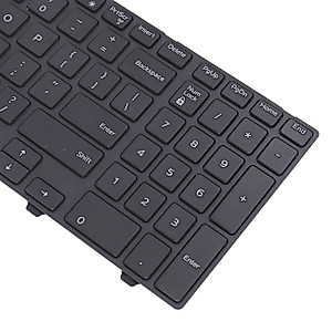 LeFix Replacement Non-Backlit Keyboard for Dell Inspiron 15 3542 3543 3551 3552 5542 5545 5547 5755 5551 5558 5552 5758 5759 7557 7559 5559| 17 5000 5748 5749 5755 5758 5759 Series