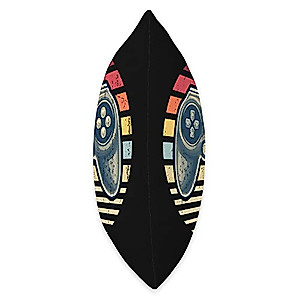 Awesome Video Game Throw Pillows Retro Video Game Controller Room Decor for Boys Gamer Gift Throw Pillow, 18x18, Multicolor