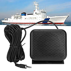 CB External Speaker, Radio Communication Speaker for Car Two-Way Radio CB Speaker External for Yaesu FT-847 FT-920 FT-950 FT-2000