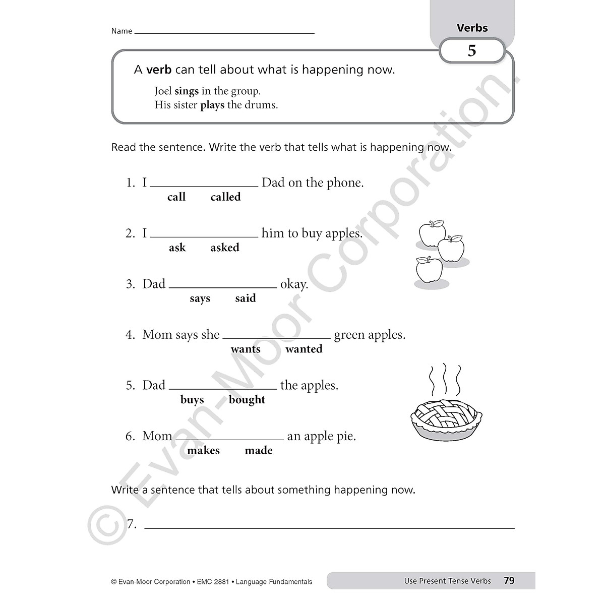 Language Fundamentals, Grade 1