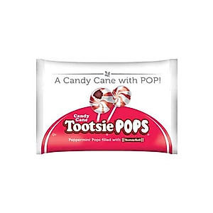 Candy Cane Tootsie Pops 9.6 Oz. Bags Pack Of 3