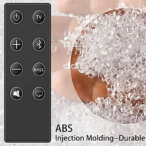 Cuifati Universal Soundbar Remote Control for 5, 10, 15, 10 Series II, 15 Series II ＆ TV Speakers 418775 410376 431974 845194