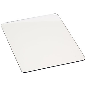 School Smart Rounded Corner Personal Acrylic Mirror with Magnetic Back, 5 L x 7 W in, Assorted Transparent Color - 247465