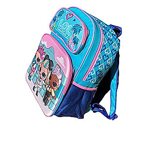 L.O.L. Surprise! Limited Edition Supreme BFF's 16" 3D Backpack and Insulated Lunch Bag