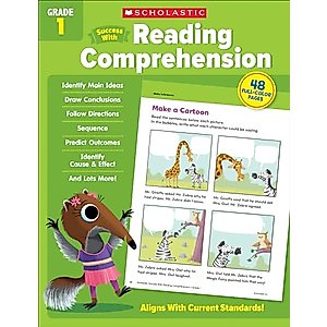 Scholastic Success with Reading Comprehension Grade 1 Workbook (Scholastic, Grade 1)