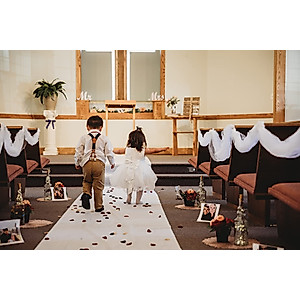 Homemory 400PCS Separated Silk Rose Petals Burgundy Blue Flower Petals for Wedding Flower Girl Basket Aisle Scatter Dinner Table Centerpieces Party Confetti Bridal Shower Romantic Night Decoration