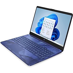 HP 17.3 Inch HD Touchscreen Laptop, Windows 11, AMD Ryzen 3 up to 3.8GHz, 8GB RAM, 256GB SSD, Backlit Keyboard, WiFi, Bluetooth, Camera, Dale Blue (Renewed)