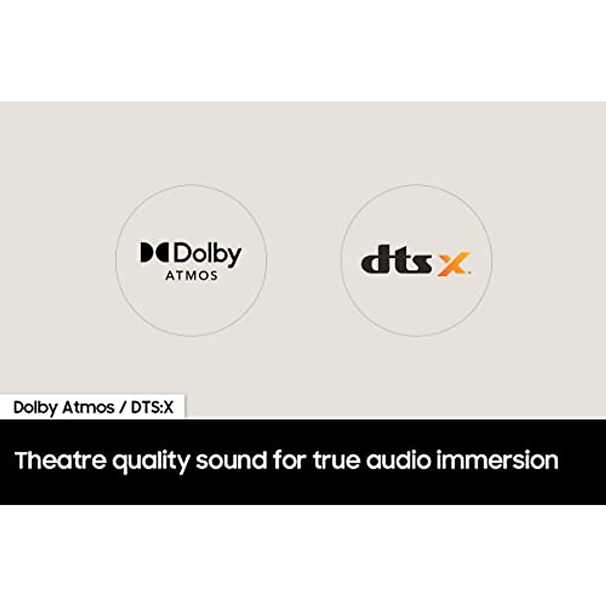 SAMSUNG HW-Q600B 3.1.2ch Soundbar w/ Dolby Audio, DTS:X, Q Symphony, Adaptive Sound, Game Pro Mode, Bluetooth Connection, Black