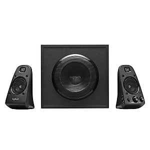 Logitech 980-000402-cr Z623 400 Watt Home Speaker System, 2.1 Speaker System (Renewed), One Size, Black