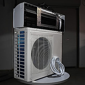 48V DC battery powered Mini Split Air Conditioner Heat Pump (1 Ton (12,000 BTU/h))