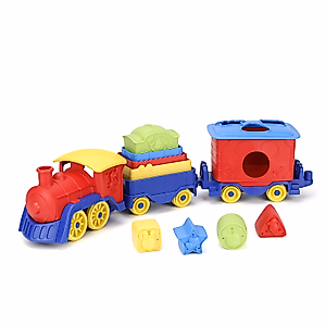 Green Toys Mickey Mouse & Friends Stack & Sort Train