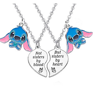 Sister Matching Necklace Friendship Necklace Graduation Gifts for Bestie Women Friends Gifts Christmas Birthday Gifts for Friends