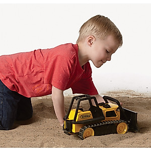 Tonka Steel Bulldozer Vehicle, Yellow