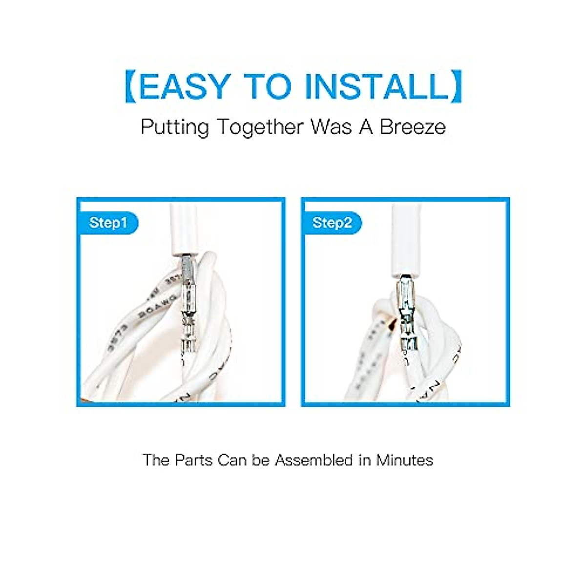 Dtong Grill Igniter Wire kit & Ceramic Electrode Vermont Casting Grill Replacement Parts, Jenn Air Grill Igniter, Ignition Electrode Gas Burner for Uniflame(5-Pack)