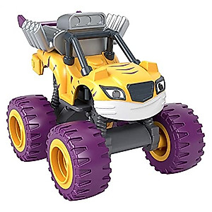 Blaze and The Monster Machines GWX79 Metal Vehicle Monster Engine Stripes Die-Cast New