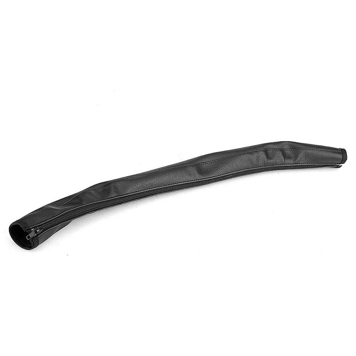 Pssopp Black PU Leather Waterproof Stroller Handlebar Cover, Universal Fit, Stroller Cover