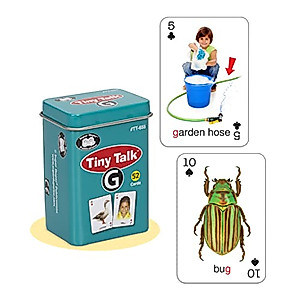 Super Duper Publications | Tiny Talk Articulation and Language Photo Flash Cards Set 2 (10 Fun Decks) | Educational Learning Resource for Children