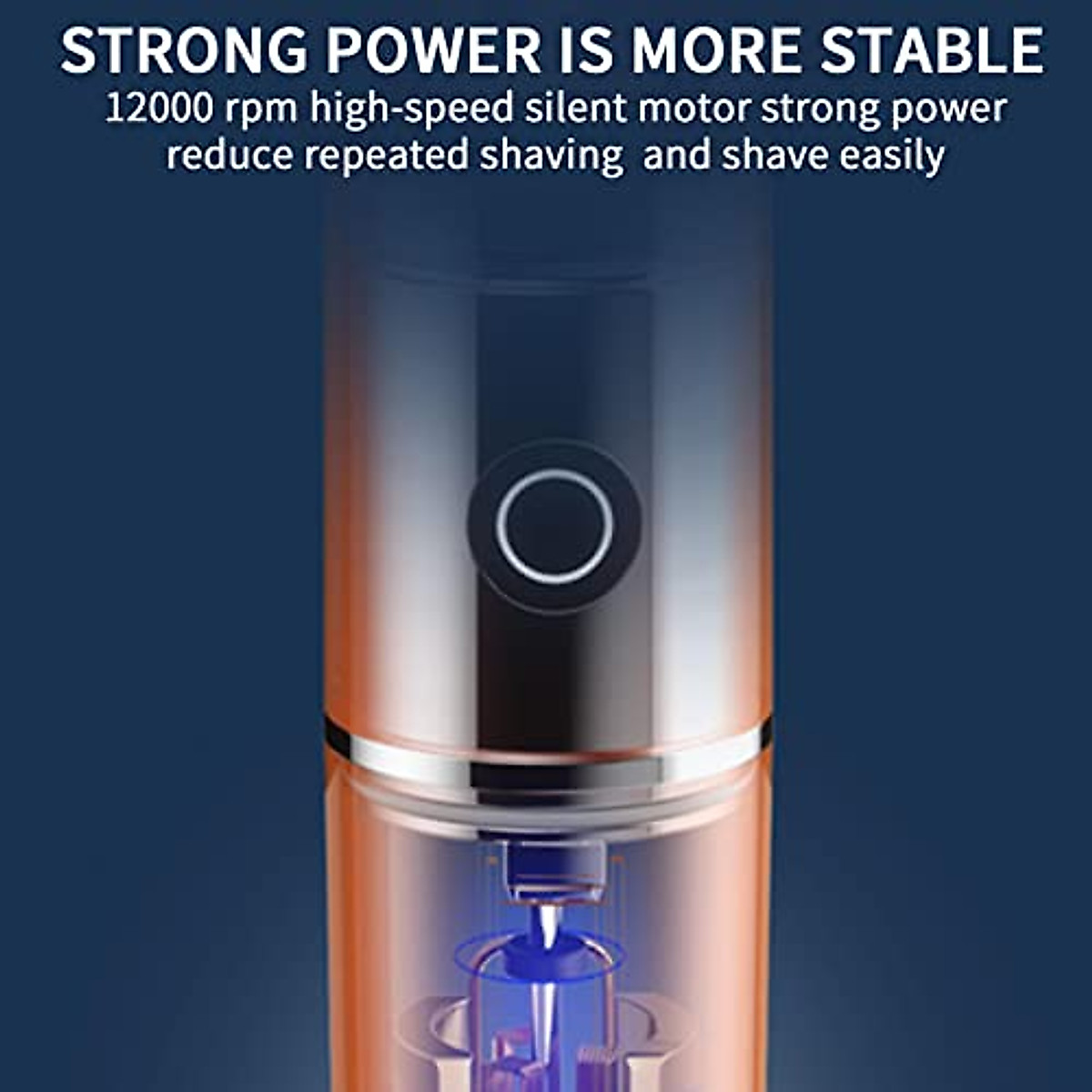 Electric Shaver, Washable Electric Shaver, USB Rechargeable Shaver with Steel Blade, Dry Electric Shaver with Pop Up Trimmer, Electric for Men Boys Adults