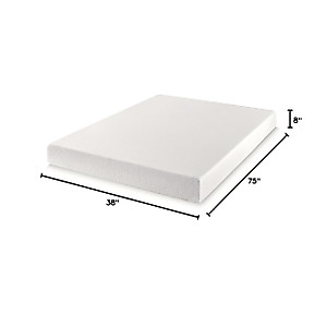 Best Price Mattress 8" Signature Green Tea Memory Foam Mattress, Twin
