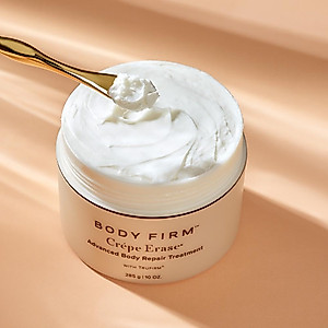 Crepe Erase Advanced Body Repair Treatment, Anti Aging Wrinkle Cream for Face and Body, Support Skins Natural Elastin & Collagen Production - 10oz (Original Citrus)