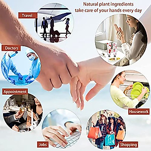 Hand Cream for Dry Cracked Hands, Nurse Doctor Working Hands, Natural Fragrance Mini Hand Lotion Set Travel Size Moisturizing Hand Care Cream Bulk Christmas Baby Shower Gifts for Women Kids（20Pack）