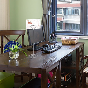 10pcs Table Number Holder Gold Wedding Place Card Holder, Picture Photo Holders 8.6 Inch Tall - Note Menu Memo Clips for Party Gatherings