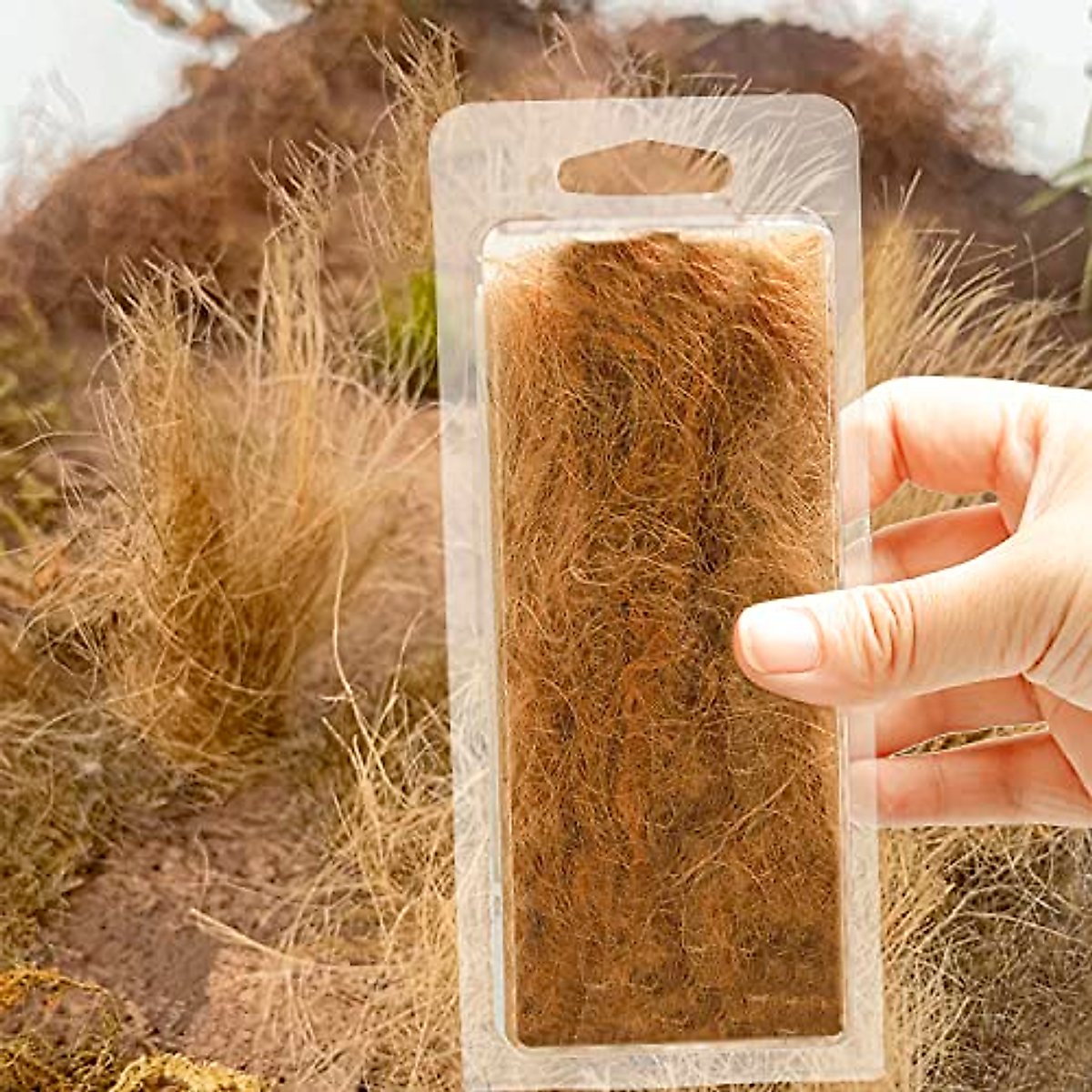 Simulation Grass Miniature Static Grass Model Grass Tufts Railway Artificial Grass for Train Landscape Railroad Scenery Sand Military Layout Model