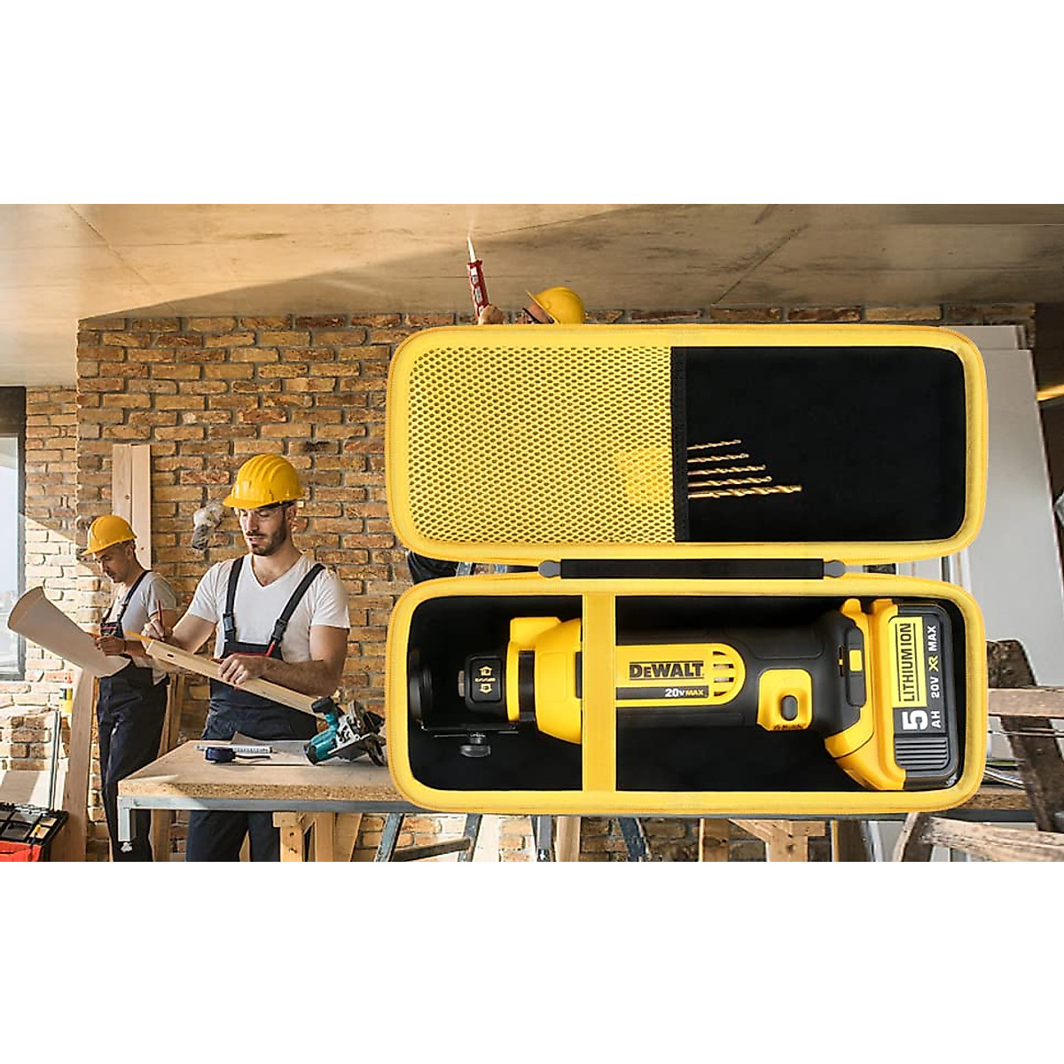 co2CREA Hard Case Compatible with DEWALT 20V MAX Drywall Cutting Tool DCS551B