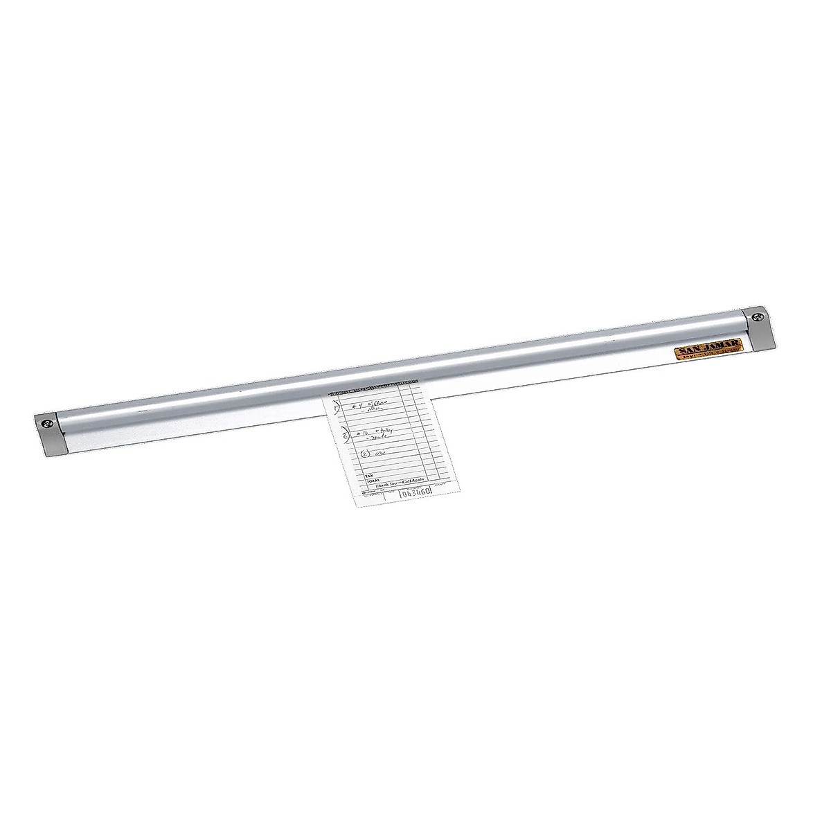 San Jamar Stainless Steel Check Rack, 48 Inches, Silver