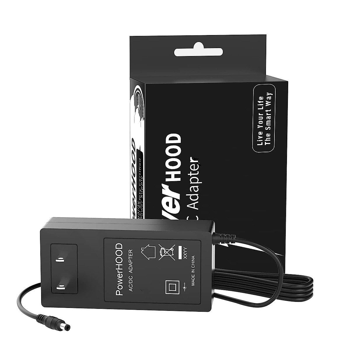 PowerHOOD 12V AC Adapter Compatible with Remington Shaver Charger PA-1204N F7800 F5800 F5790 F4790, Power Cord for Remington Razor R5150 R6130 R-6150 for MS2-390 MS3-2700 MS680 R9100 Power Supply
