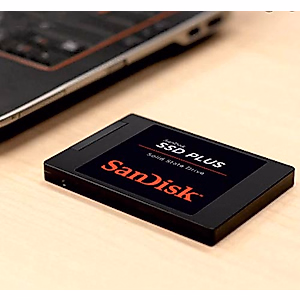 SanDisk SSD PLUS 120GB Internal SSD - SATA III 6 Gb/s, 2.5"/7mm, Up to 530 MB/s - SDSSDA-120G-G27