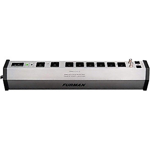 Furman PST-8 Power Station Home Theater Power Conditioner with (2) Extension Cable Bundle