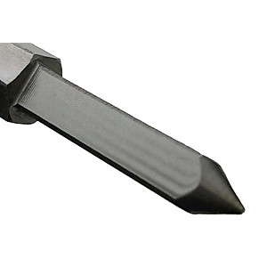 OneGrill 45 Inch x 1/2 Inch Hexagon Chrome Steel Rotisserie Spit Rod W/ 5/16 Inch Square Drive End - Grills up to 38 inches Wide.