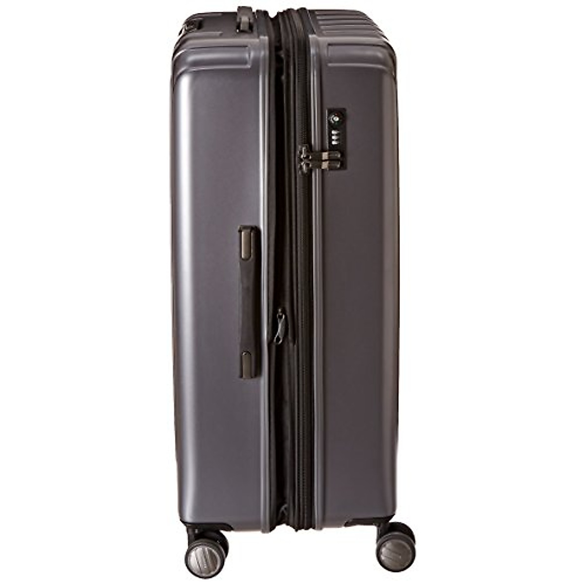 DELSEY Paris Titanium Hardside Expandable Luggage with Spinner Wheels, Graphite, Checked-Large 29 Inch