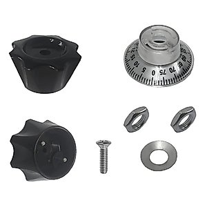 Hobart Slicer Indexing knob dial and Nuts for Models 512 Thru 1912