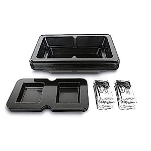 Sterno 70332 SpeedHeat Flameless Food Warming System Kits for Catering, Each Kit Fits Two Half Size Foil Pans (Set of 8 Kits)